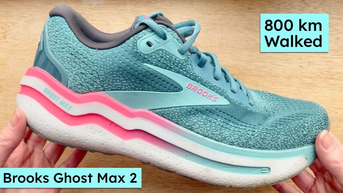 Brooks Ghost Max 2 Review after Walking 500 Miles (+ Ghost Max 3 ...